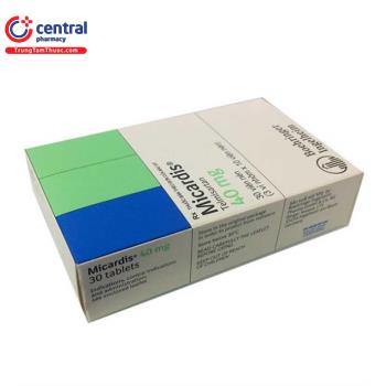 Thuốc Micardis 40mg - Thuốc điều trị tăng huyết áp vô căn