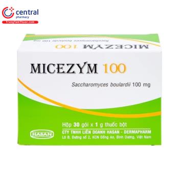 Thuốc Micezym 100 dự phòng và điều trị tiêu chảy ở trẻ em và người lớn