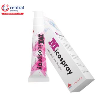 [CHÍNH HÃNG] Thuốc Micospray 15ml - Điều trị nấm ngoài da