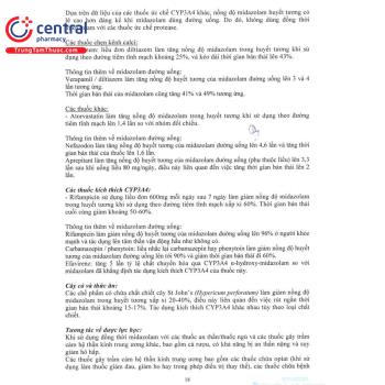 [CHÍNH HÃNG] Thuốc Midanium - Thuốc có tác dụng gây tê, gây mê