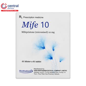 Thuốc Mife 10 - Thuốc tránh thai khẩn cấp dùng cho phụ nữ sau quan hệ