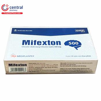 [CHÍNH HÃNG] Thuốc Mifexton 500mg điều trị bệnh não cấp, mạn tính