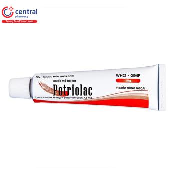 [CHÍNH HÃNG] Thuốc Potriolac - thuốc mỡ điều trị vảy nến hiệu quả
