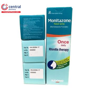 [CHÍNH HÃNG] Thuốc xịt mũi Monitazone điều trị viêm mũi dị ứng