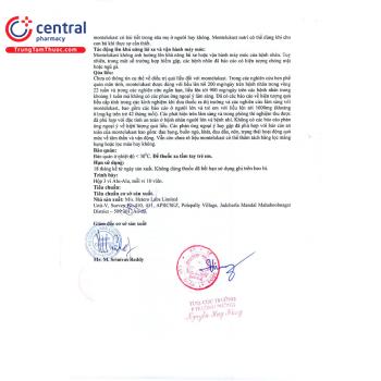 [CHÍNH HÃNG] Thuốc Monte-H10 điều trị hen phế quản mạn tính
