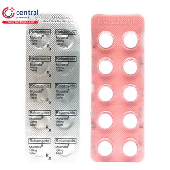 Thuốc Mucosta Tablets 100mg - Thuốc điều trị viêm loét dạ dày