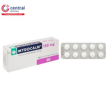 Thuốc Mydocalm 150mg: hướng dẫn sử dụng thuốc hiệu quả
