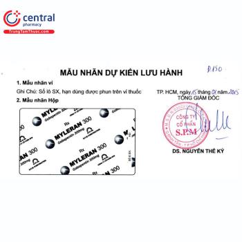 [CHÍNH HÃNG] Thuốc Myleran 300 - điều trị động kinh cục bộ