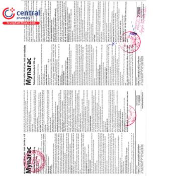 [CHÍNH HÃNG] Thuốc Mynarac điều trị triệu chứng co cứng sau đột quỵ