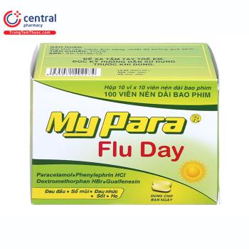 [CHÍNH HÃNG] Thuốc Mypara Flu Day điều trị giảm đau và hạ sốt