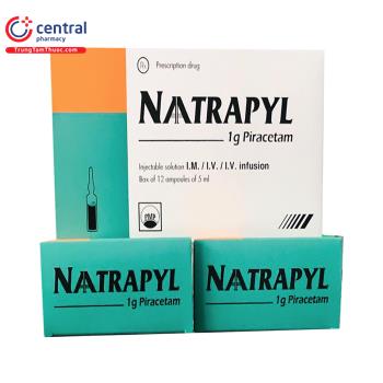 [CHÍNH HÃNG] Thuốc Naatrapyl 1g - cải thiện di chứng đột quỵ