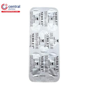 Thuốc Nebilet: Chỉ định, liều dùng và lưu ý sử dụng