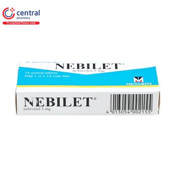 Thuốc Nebilet: Chỉ định, liều dùng và lưu ý sử dụng