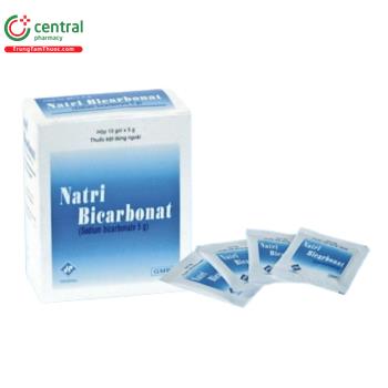 Thuốc Natri Bicarbonat 5g Vidipha giảm triệu chứng côn trùng cắn, bỏng nắng