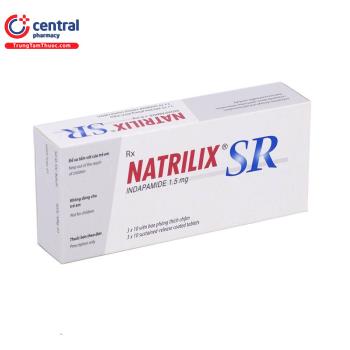 Thuốc Natrilix SR (Indapamide 1,5mg): Tác dụng - Liều dùng và giá bán