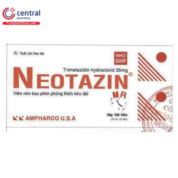 [CHÍNH HÃNG] Thuốc Neotazin MR 35mg hỗ trợ điều trị cơn đau thắt ngực
