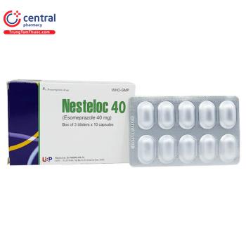 Thuốc Nesteloc 40 (Esomeprazol 40mg): công dụng, lưu ý khi dùng