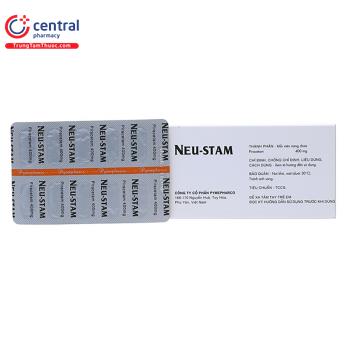 [CHÍNH HÃNG] Thuốc Neu-stam 400mg điều trị sa sút trí tuệ ở người già
