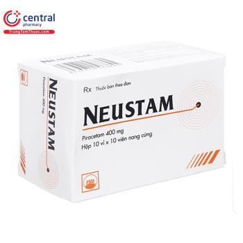 [CHÍNH HÃNG] Thuốc Neu-stam 400mg điều trị sa sút trí tuệ ở người già