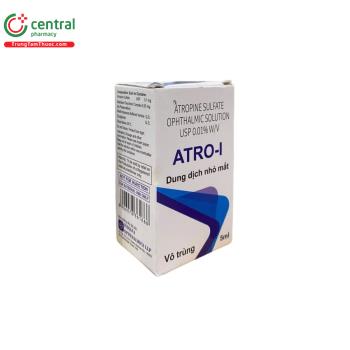 Thuốc nhỏ mắt ATRO-I chứa atropin sulfat, kiểm soát cận thị ở trẻ em