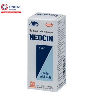 Thuốc nhỏ mắt Neocin 5ml dùng để điều trị các bệnh nhiễm khuẩn ở mắt