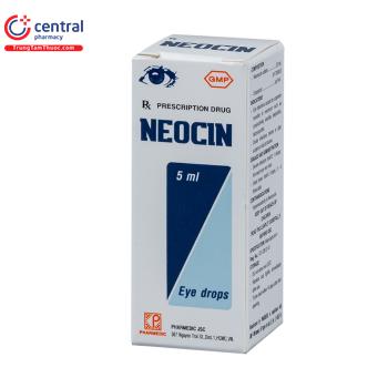 Thuốc nhỏ mắt Neocin 5ml dùng để điều trị các bệnh nhiễm khuẩn ở mắt