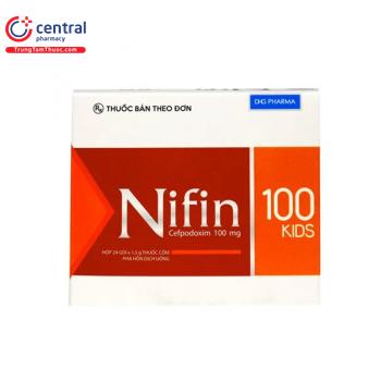 [CHÍNH HÃNG] Thuốc Nifin 100 Kids - Chỉ định, liều dùng