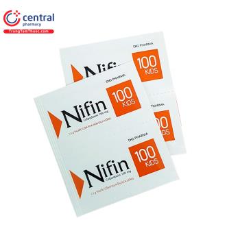 [CHÍNH HÃNG] Thuốc Nifin 100 Kids - Chỉ định, liều dùng