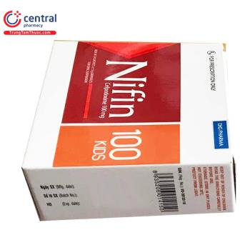 [CHÍNH HÃNG] Thuốc Nifin 100 Kids - Chỉ định, liều dùng