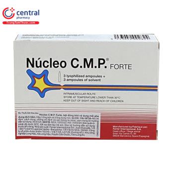 Thuốc Núcleo C.M.P Forte - Thuốc tiêm điều trị tổn thương thần kinh