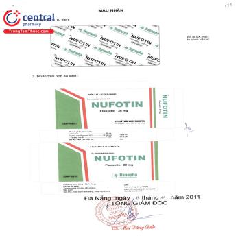[CHÍNH HÃNG] Thuốc Nufotin-Công dụng, chỉ định, cách dùng, liều dùng