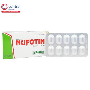 [CHÍNH HÃNG] Thuốc Nufotin-Công dụng, chỉ định, cách dùng, liều dùng