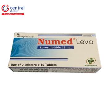 [CHÍNH HÃNG] Thuốc Numed Levo 25mg điều trị tâm thần phân liệt
