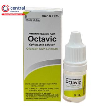 [CHÍNH HÃNG] Thuốc nhỏ mắt Octavic 5ml điều trị viêm mí mắt hiệu quả