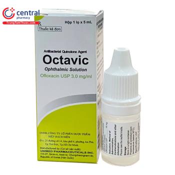 [CHÍNH HÃNG] Thuốc nhỏ mắt Octavic 5ml điều trị viêm mí mắt hiệu quả