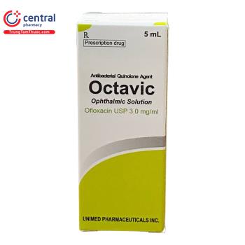 [CHÍNH HÃNG] Thuốc nhỏ mắt Octavic 5ml điều trị viêm mí mắt hiệu quả