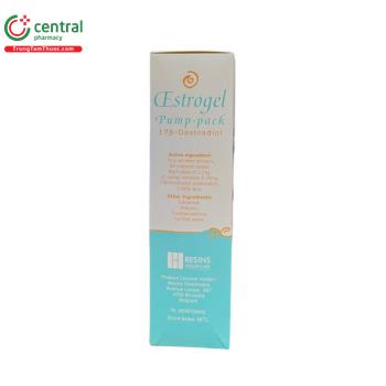 Thuốc Oestrogel 0.06% Pump-pack điều trị thiếu hụt estrogen
