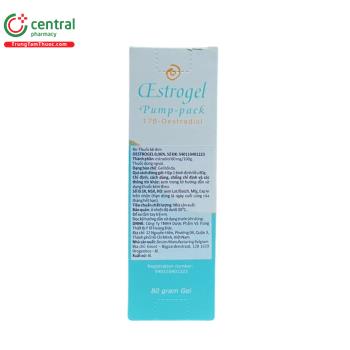 Thuốc Oestrogel 0.06% Pump-pack điều trị thiếu hụt estrogen