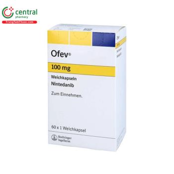 Thuốc Ofev 100mg - Điều trị ung thư phổi không tế bào nhỏ