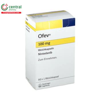 Thuốc Ofev 100mg - Điều trị ung thư phổi không tế bào nhỏ