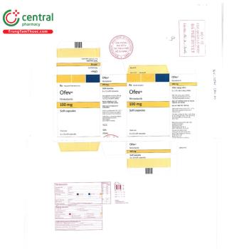 Thuốc Ofev 100mg - Điều trị ung thư phổi không tế bào nhỏ