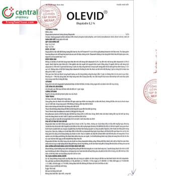 Thuốc nhỏ mắt Olevid chỉ định điều trị bệnh viêm kết mạc dị ứng