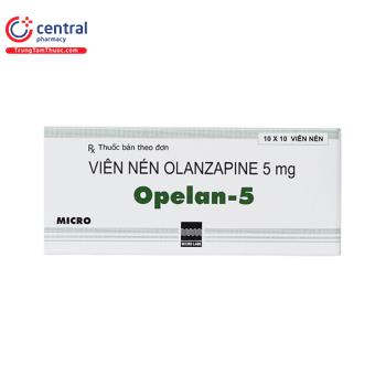 [CHÍNH HÃNG] Thuốc Opelan-5 - Thuốc điều trị rối loạn tâm thần