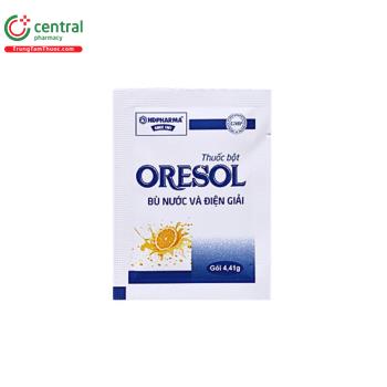 Thuốc Oresol HDPHARMA phòng ngừa và điều trị mất nước, điện giải