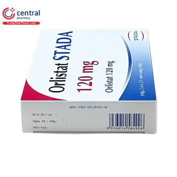 [CHÍNH HÃNG] Thuốc Orlistat STADA 120mg hỗ trợ giảm cân hiệu quả