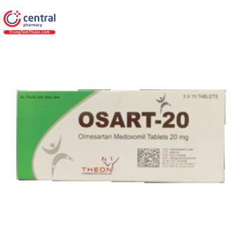 [CHÍNH HÃNG] Thuốc Osart-20 điều trị tăng huyết áp