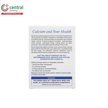 Thuốc Osteomed bổ sung canxi ở người già, phụ nữ có thai