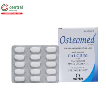 Thuốc Osteomed bổ sung canxi ở người già, phụ nữ có thai