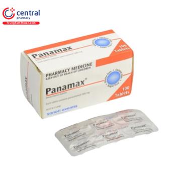 [CHÍNH HÃNG] Thuốc Panamax 500 mg: Thuốc giảm đau hạ sốt