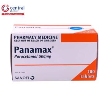 [CHÍNH HÃNG] Thuốc Panamax 500 mg: Thuốc giảm đau hạ sốt